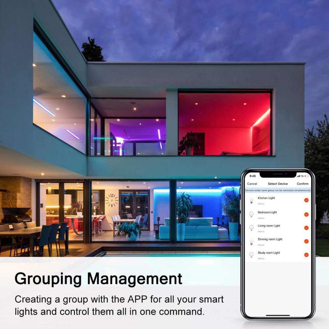 Best Voice and Remote Control WiFi Smart LED Batten Light