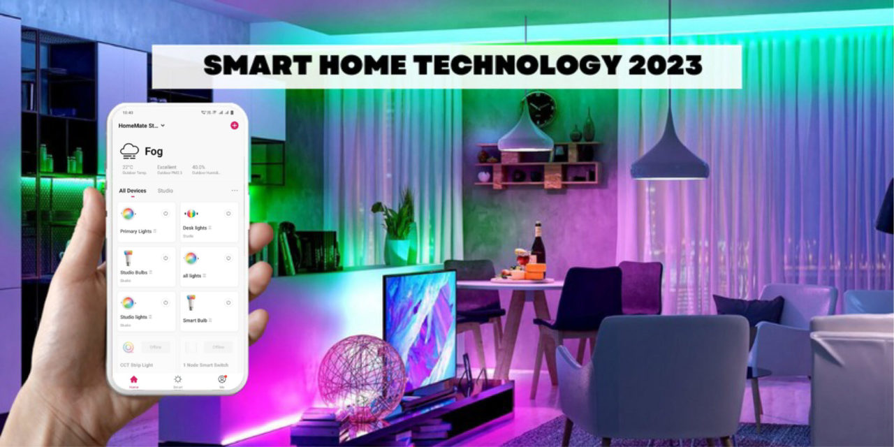 Smart Home Technology 2023 - HomeMate Smart Automation.
