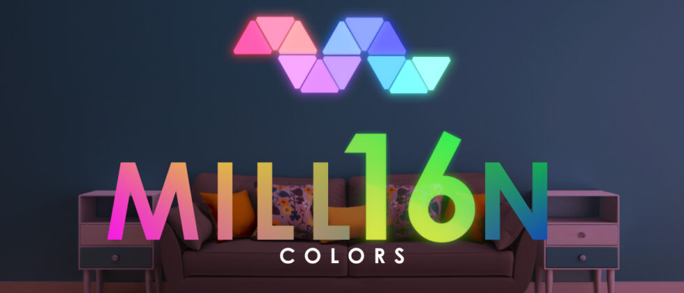 Get this Homemate Smart Triangle RGB Panel From HomeMate