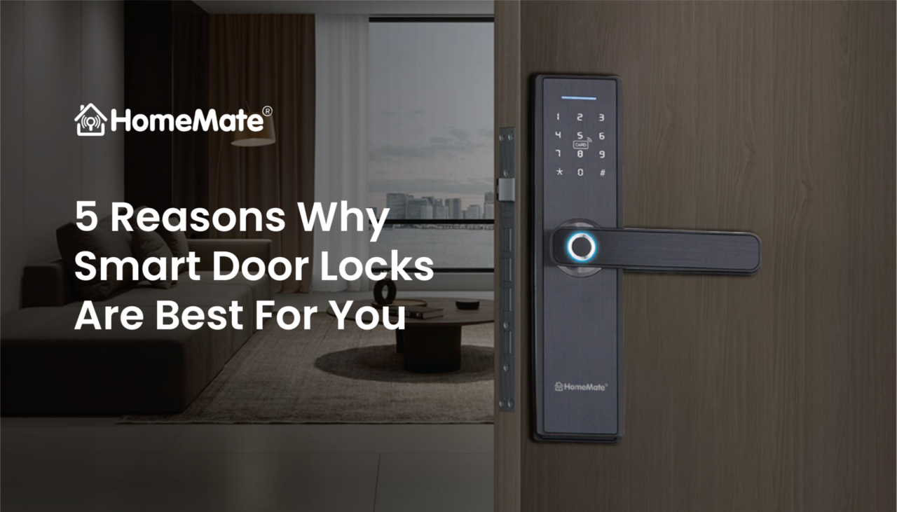 5 Reasons Why Smart Door Locks Are Best For You - HomeMate