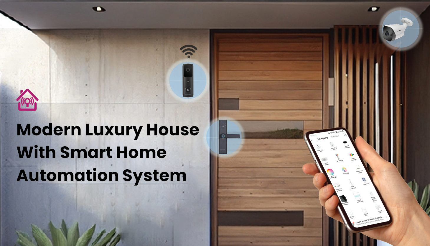 Modern Luxury House With no.1 Smart Home Automation System - HomeMate